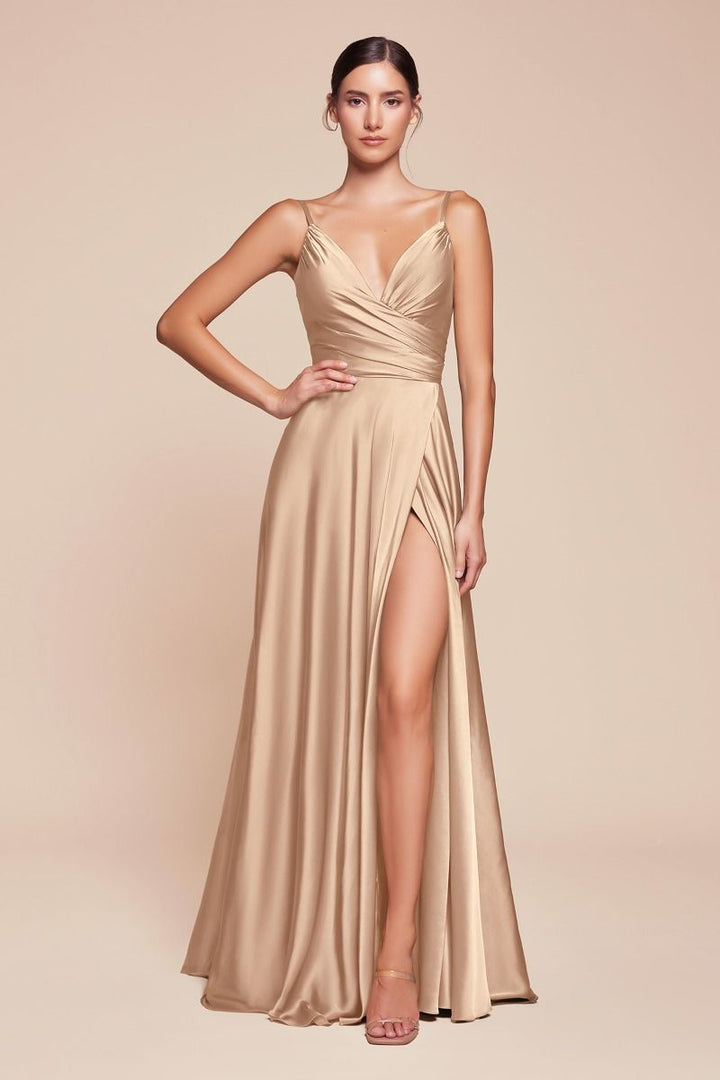 Shop Elegant Champagne Dresses Online | Lady Black Tie Collection