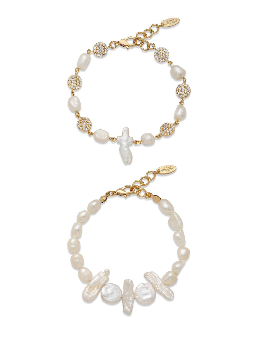 Freshwater Pearl Bracelet Set | Lady Black Tie Jewelry Collection