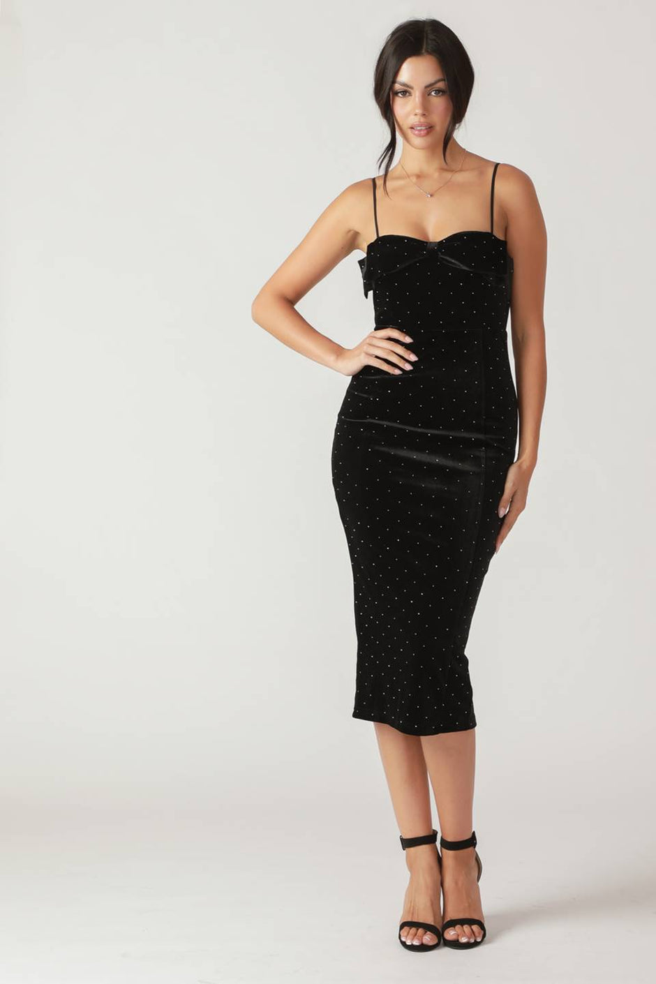 Chic & Stylish Midi Dresses Collection | Lady Black Tie
