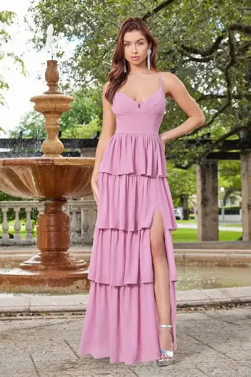 Elegant Miriam Maxi Dress in Mauve – Shop Stylish Evening Gowns Online