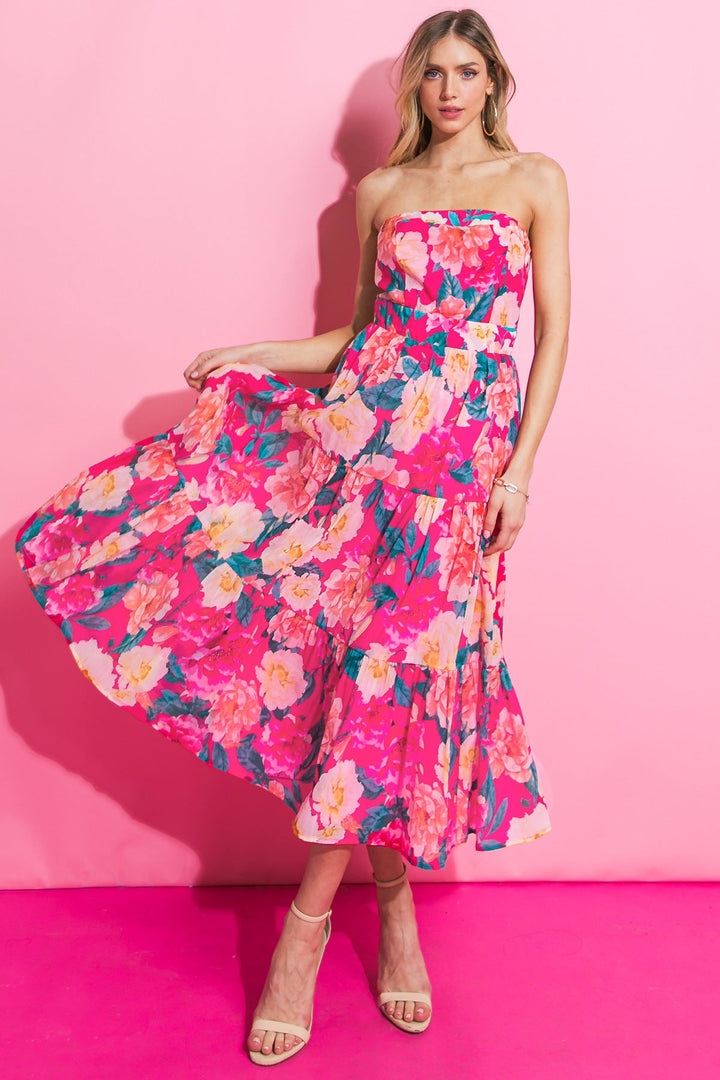 Shop Elegant Pink Dresses Collection | Lady Black Tie Online